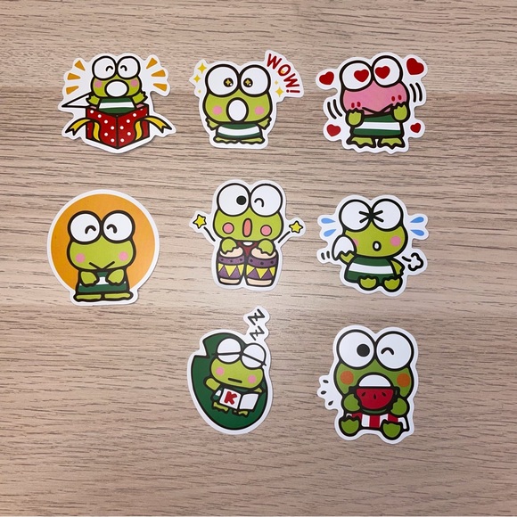 Art | Keroppi Stickers 8 | Poshmark